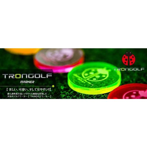 ◆特徴：TRONGOLF・Crystal ／トロンゴルフ・クリスタル 切り込みを施した斬新なデザイン。カットが増えて今以上に光り輝きます。TRONGOLFマーカーの最大の特徴は「良く見える」こと。カップから 《３０ｍ》 離れた位置でも十分に...
