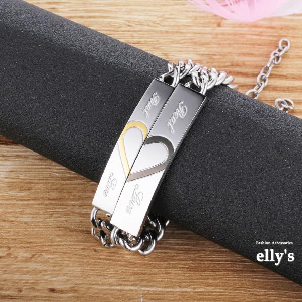 【商品説明】ブラック＆ピンクゴールドの2点ペアセットになります。 カップルでペアで着用♪ シンプルで小ぶりなので違和感なくさりげなく使用可能です☆ サイズ調整可能ですのでどなたでも着用可能です。 大事な方、好きな方へのプレゼントにも喜ばれま...