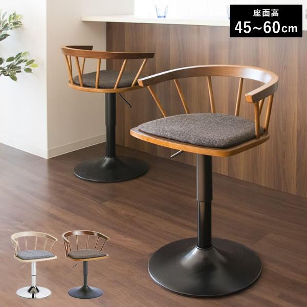 ■サイズ：幅50.5×奥行き49×高さ65〜80cm（座面高：45〜60cm）■材質：ポリエステル、天然木、天然木突板貼り合板（ラッカー塗装）ウレタン スチール■備考：組立式 360度回転 座面高さ調整可能▼スツール ハイスツール 回転椅子...