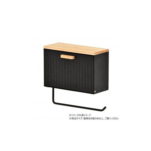 キッチンでの調味料ストッカー、ランドリーでの洗剤ボールや洗濯ばさみストッカー、玄関でのマスクストッカーと様々な場面で活躍します。メイン収納部にはフラップ式の収納部を採用しておりますので天板上も自由にご使用頂けます。マグネットとキッチンペーパ...