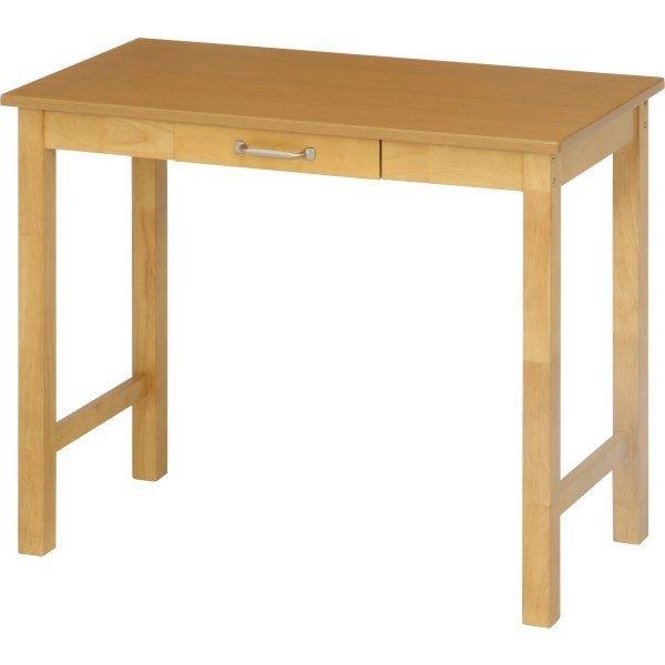 ■ お客様組立て重量(1点あたり)(kg)：12重量(梱包含む)(kg)：14色： ナチュラルサイズ(cm)全体： 幅90 × 奥行45 × 高さ72梱包サイズ(mm) アウター1/1：幅960 × 奥行495 × 高さ200つくえ 勉強机...