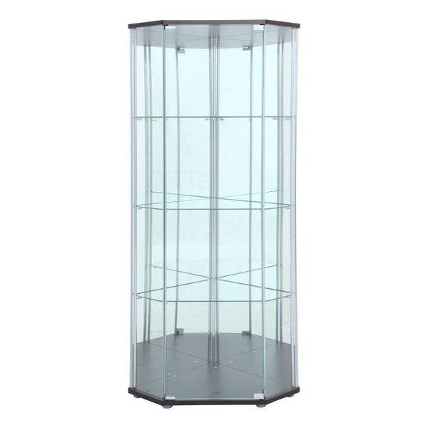 サイズ：幅72 × 奥行52 × 高さ162cmカラー：ブラウン 茶色塗装：粉体塗装材質：ガラス▼幅50 幅50センチ 幅50cm 50cm幅 50センチ 50cm 奥行50 奥行き50 奥行50センチ 奥行50cm 50 50センチ 50...