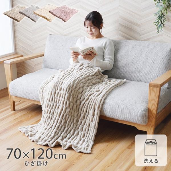 ■サイズ70×120cm■カラーベージュ グレー アイボリー ピンク■組成表地=240g/? 両面起毛フランネル■洗濯表示液温は30℃を限度とし、洗濯機の弱い水流で洗濯ができる※ネット使用▼ひざかけ 冬用 デスクワーク オフィス デスク あ...