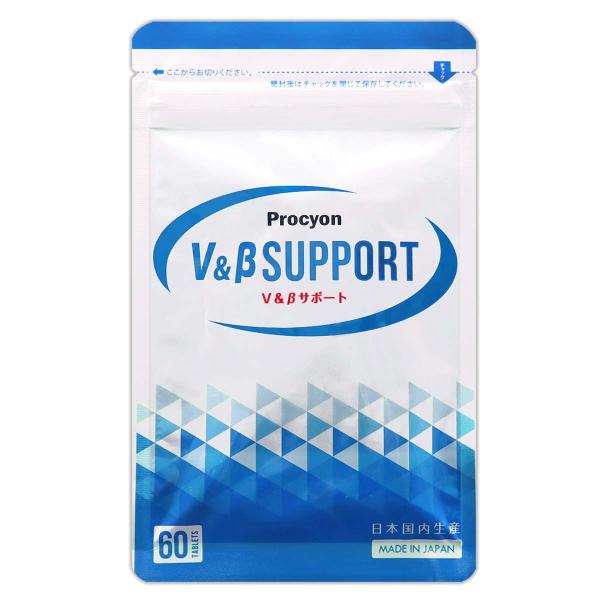 プロキオン Procyon V＆β サポート 60粒  京福堂 滋養強壮 栄養 補給 メンズ疲労 活力 ケア にんにく ［栄養機能食品］ V&amp;BサポートS01-01 PCYVBS-01P