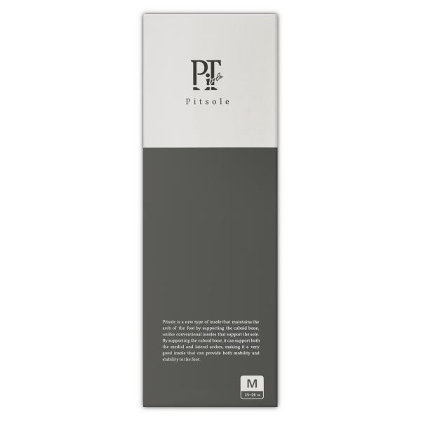 ピットソール Pitsole Mサイズ ( 25 〜 26cm ) ブラック バッカス ダイエットインソール インソール 中敷き 姿勢改善 ダイエット pitsole黒MS04-07 PITBKM-01P