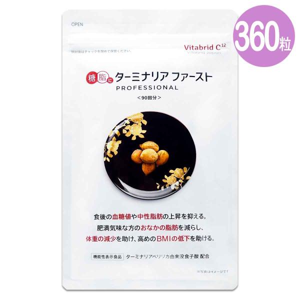 ターミナリアファースト プロフェッショナル4 [ リニューアル最新版 ] 90g 250mg × 360粒 ビタブリッドジャパン 機能性表示食品 ターミナリアF360S04-05 TMF360-01P
