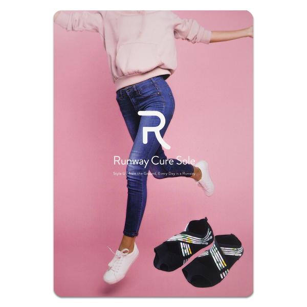 ランウェイキュアソール Runway Cure Sole M FLORe ダイエットインソール ダイエットシューズ スリッパ ダイエットソール 健康 ランキュアソールF03-01 RWCRSL-01P