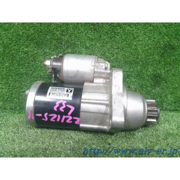 **** 商品説明を必ずご確認ください ****部品管理番号：221125001160100メーカー純正品番：23300-3TA0C部品名：セルモーター部品メーカー品番：M000TB0072部品区分：リサイクル品管理品番：B7130車名：テ...
