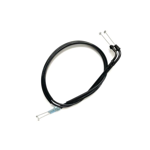 ■ブラックアクセルワイヤー【1セット】日本製■ホンダ　CB400SF【型式 NC31　1992y〜1998y】■アクセルワイヤーは純正長と『同じ長さから30cmロング』 まで選べます　必要なものにチェックしてカートに入れてください■ノーマル...
