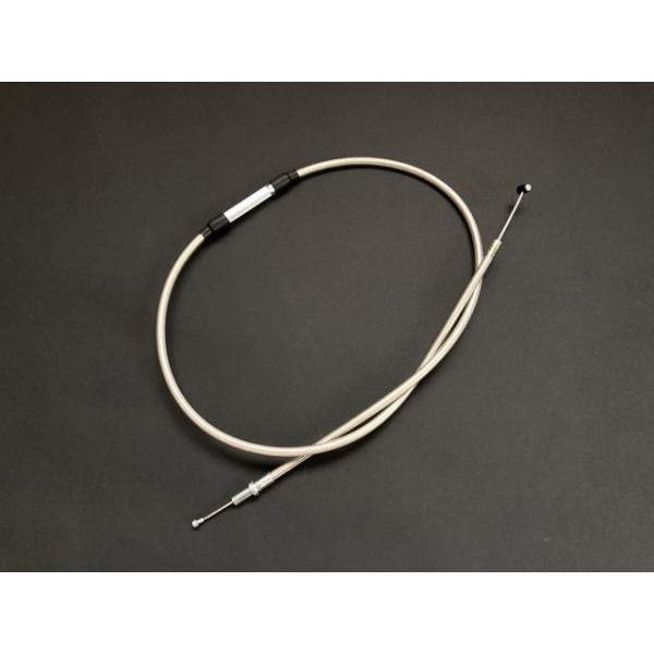 ■ステンメッシュクラッチワイヤー【1本】日本製■カワサキ　Z1/Z2　Z750FX　Z1000MK2　etc.■ワイヤーの長さは純正長より『10cmショートから20cmロング』 まで選べます■ノーマル長のデータです　参考にして下さいねアウタ...
