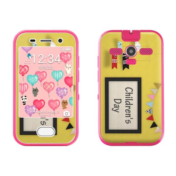 ・貼るだけでかんたん着せ替え、キッズ向けスマホ専用デザインスキンシール・高精細プリントで写真と遜色のない仕上がり！半光沢シートでしっとりツヤのある表現力・ちょっとしたすり傷からケータイ本体を保護・接着部はエアフリー素材で気泡の心配も軽減・再...