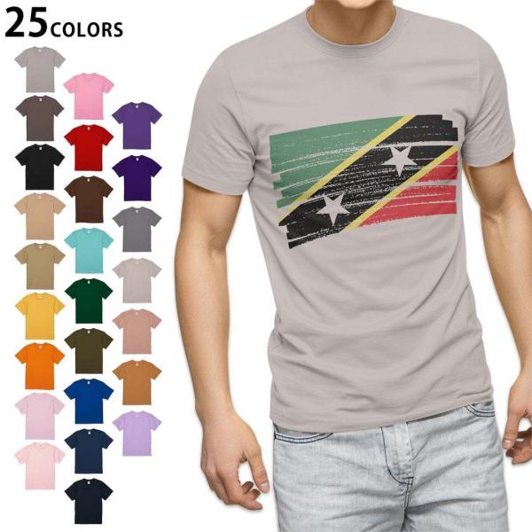 選べる20カラー tシャツ メンズ 半袖 デザイン  S M L XL 2XL　3XL Tシャツ ティーシャツ T shirt