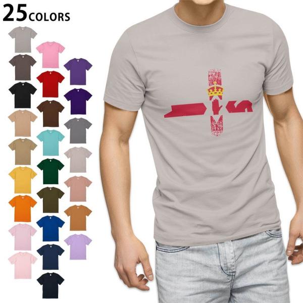 選べる20カラー tシャツ メンズ 半袖 デザイン  S M L XL 2XL　3XL Tシャツ ティーシャツ T shirt