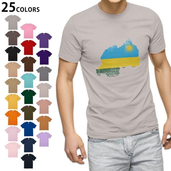 選べる20カラー tシャツ メンズ 半袖 デザイン  S M L XL 2XL　3XL Tシャツ ティーシャツ T shirt