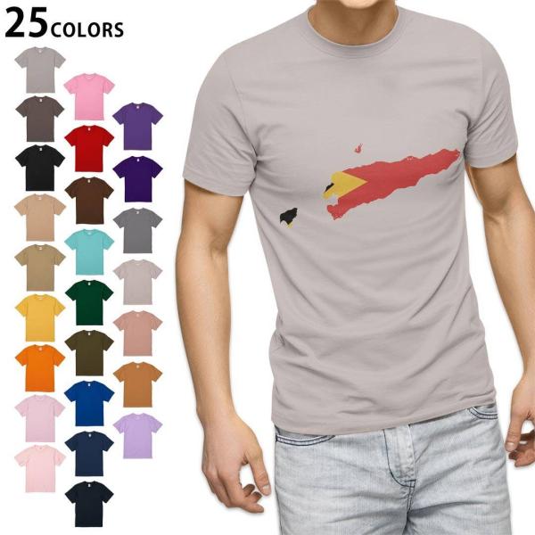 選べる20カラー tシャツ メンズ 半袖 デザイン  S M L XL 2XL　3XL Tシャツ ティーシャツ T shirt