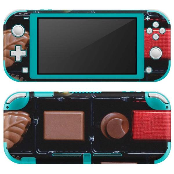 ・Nintendo Switch Lite専用 デザインスキンシール・裏表各1枚（液晶側は複数パーツに分かれています）