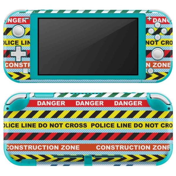 ・Nintendo Switch Lite専用 デザインスキンシール・裏表各1枚（液晶側は複数パーツに分かれています）