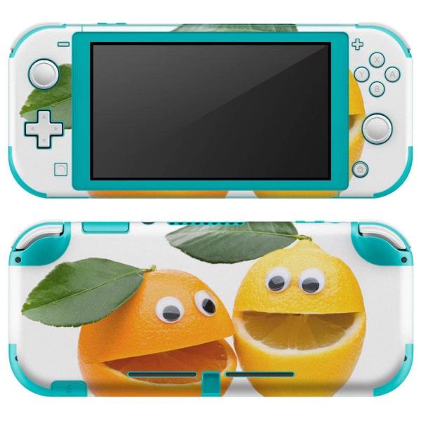 ・Nintendo Switch Lite専用 デザインスキンシール・裏表各1枚（液晶側は複数パーツに分かれています）