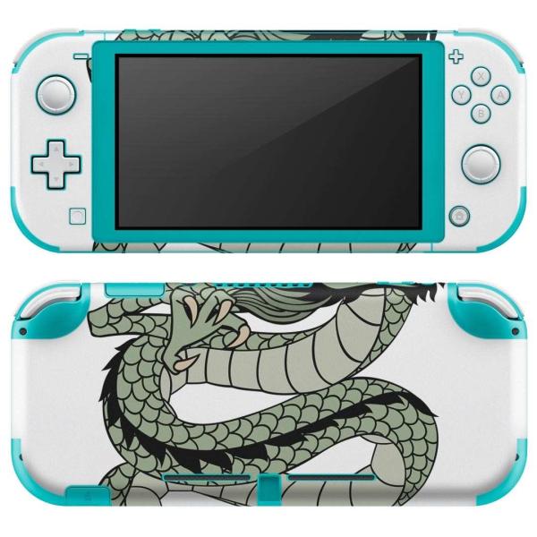 ・Nintendo Switch Lite専用 デザインスキンシール・裏表各1枚（液晶側は複数パーツに分かれています）