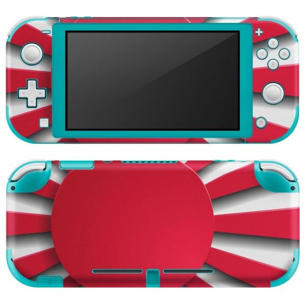 ・Nintendo Switch Lite専用 デザインスキンシール・裏表各1枚（液晶側は複数パーツに分かれています）