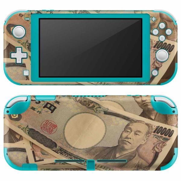 ・Nintendo Switch Lite専用 デザインスキンシール・裏表各1枚（液晶側は複数パーツに分かれています）