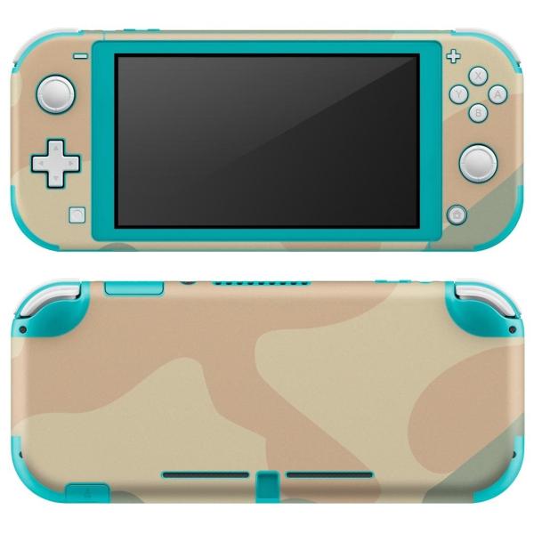 ・Nintendo Switch Lite専用 デザインスキンシール・裏表各1枚（液晶側は複数パーツに分かれています）
