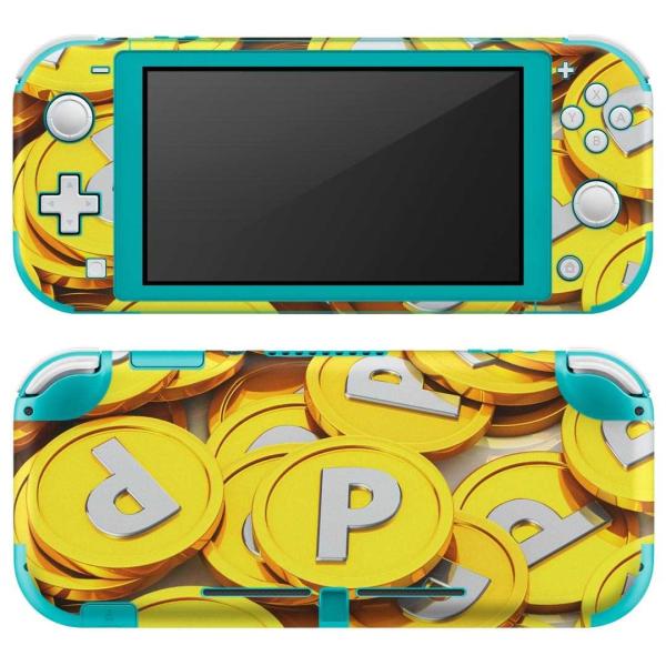 ・Nintendo Switch Lite専用 デザインスキンシール・裏表各1枚（液晶側は複数パーツに分かれています）