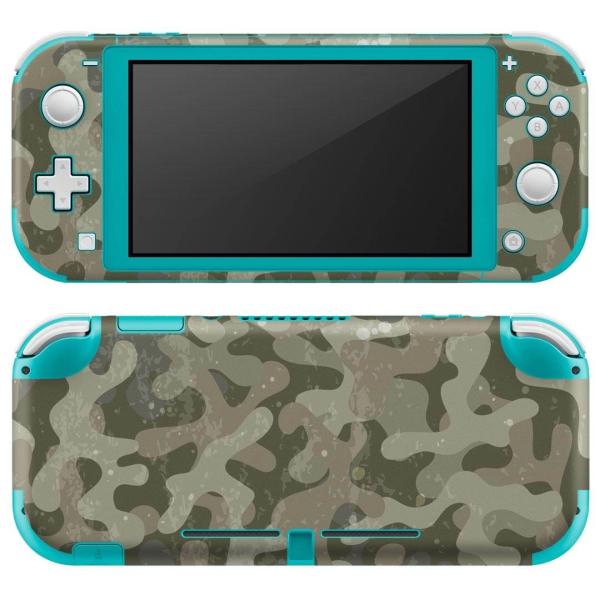 ・Nintendo Switch Lite専用 デザインスキンシール・裏表各1枚（液晶側は複数パーツに分かれています）