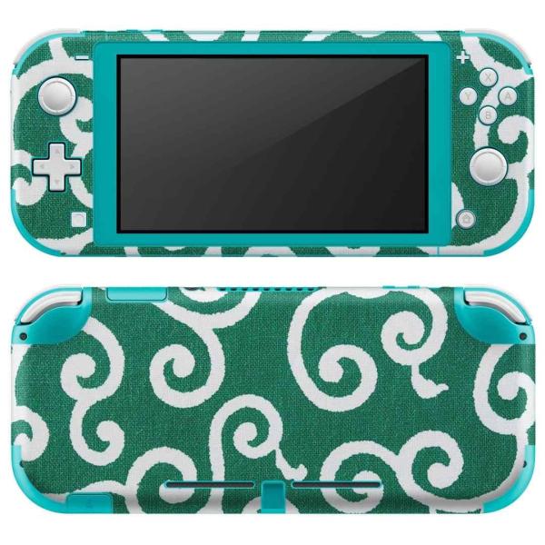 ・Nintendo Switch Lite専用 デザインスキンシール・裏表各1枚（液晶側は複数パーツに分かれています）