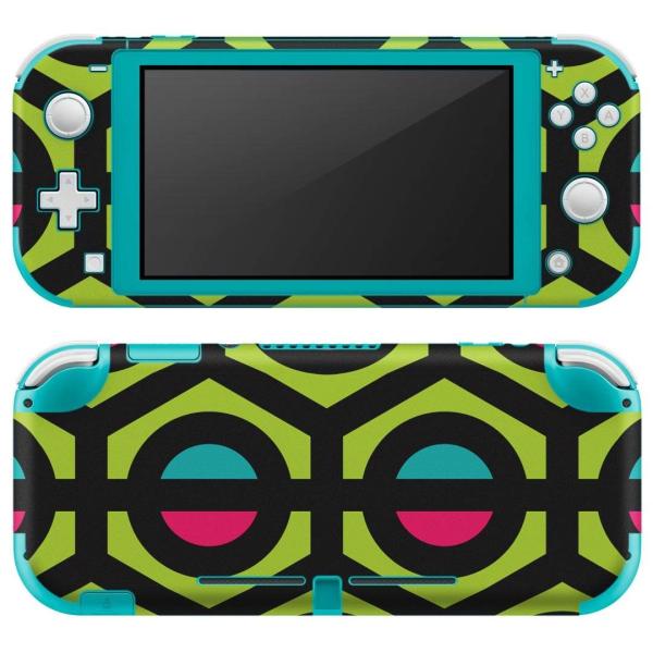 ・Nintendo Switch Lite専用 デザインスキンシール・裏表各1枚（液晶側は複数パーツに分かれています）