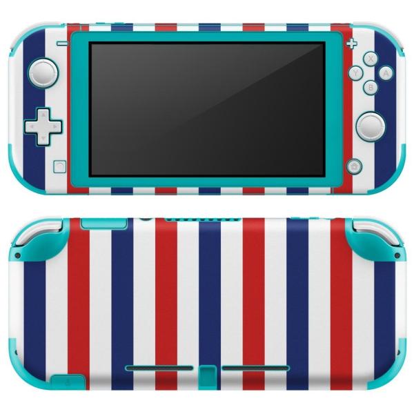 ・Nintendo Switch Lite専用 デザインスキンシール・裏表各1枚（液晶側は複数パーツに分かれています）