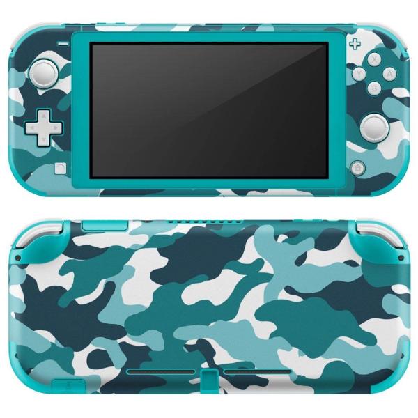 ・Nintendo Switch Lite専用 デザインスキンシール・裏表各1枚（液晶側は複数パーツに分かれています）