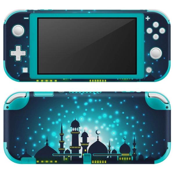 ・Nintendo Switch Lite専用 デザインスキンシール・裏表各1枚（液晶側は複数パーツに分かれています）