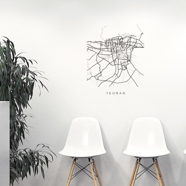 世界の都市MAP☆ シール式ウォールステッカー世界の都市MAP☆シール式ウォールステッカー 60×60cm　wall sticker poster 地図 ストリートマップ street map world city都市地図　世界地図　