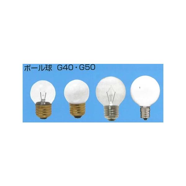 ●種別：G50●ガラス球仕上：クリヤー●寸法：全長72mm×直径50mm●口金：E26●定格電圧：105V●定格消費電力：25W●全光束：250lm●定格寿命：2000時間