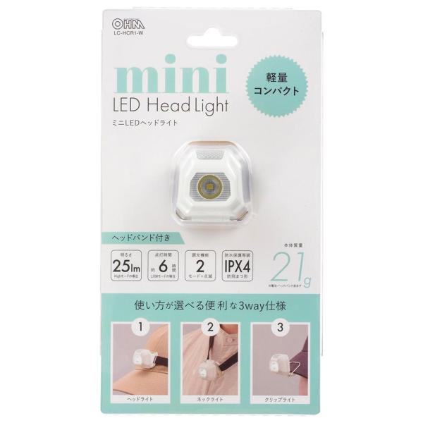 【 特 長 】● ヘッドライト、ネックライト、クリップライトと3通りの使い方が選べます● 本体質量は約21g、軽量コンパクト● 明るさは約25ルーメン ※Highモードの場合● 連続点灯時間は約6時間 ※LOWモードの場合● 調光機能2モー...