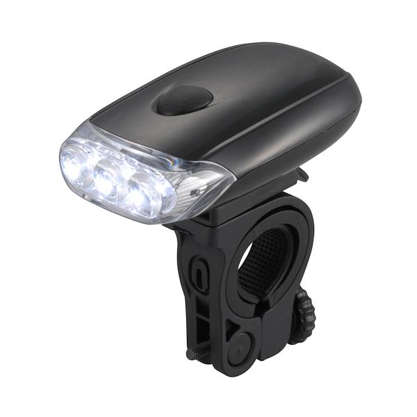 【 特 長 】● ＬＥＤ３灯で明るい。● 点滅機能付き● 懐中ライトとしても使用できます。【 仕 様 】■ 電源：単４形乾電池３本（動作確認用電池付属）■ 消費電流：約１３０ｍＡ■ 連続使用時間：約１８時間／連続点灯時■ 光源：白色系ＬＥＤ...