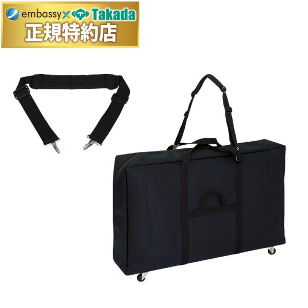 キャスター付きで持ち運び楽々！運搬時の衝撃や激しい摩耗にも実力を発揮するハード仕様のバッグ。優れた強靱性を保持する耐久性の高い新素材を採用。撥水加工付き。長さ調節機能付き肩掛けショルダーベルト。負担軽減の肩パット付き。※ご注文時にはご使用さ...