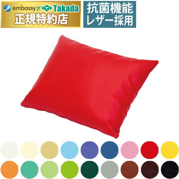 クッション性の高い天然パンヤ綿を使用した業務用万能クッション。腰部や背部等の隙間を心地よくサポートする耐久性の高いケアピロー。