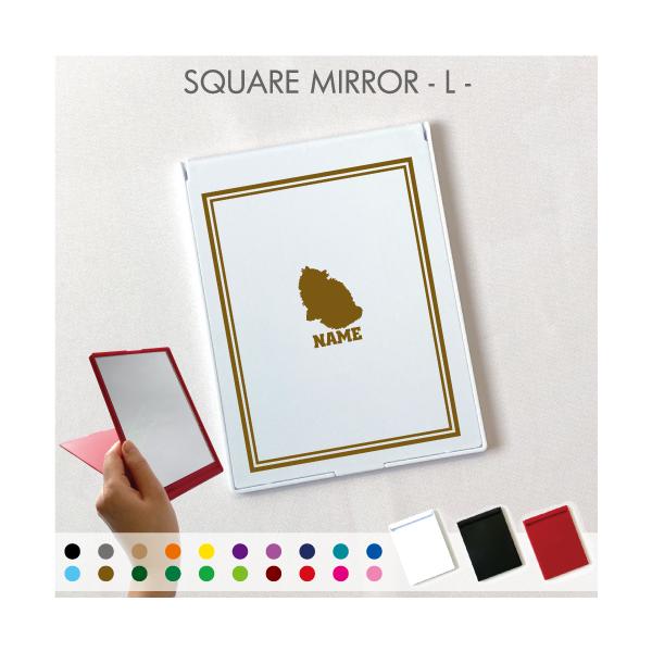 商品名マットスクエアミラー(ブラック完売）商品詳細サイズ：122×166×8（mm）材質：PS、ガラス他大人っぽさを演出するのはツヤのないマットミラーお気に入りアイテムで身だしなみチェック気持ちまでキレイにしてくれる携帯できる卓上ミラー