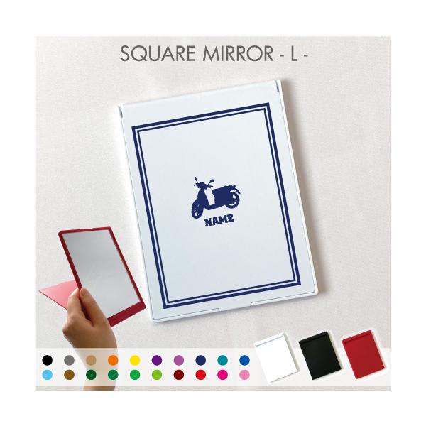 商品名マットスクエアミラー(ブラック完売）商品詳細サイズ：122×166×8（mm）材質：PS、ガラス他大人っぽさを演出するのはツヤのないマットミラーお気に入りアイテムで身だしなみチェック気持ちまでキレイにしてくれる携帯できる卓上ミラー
