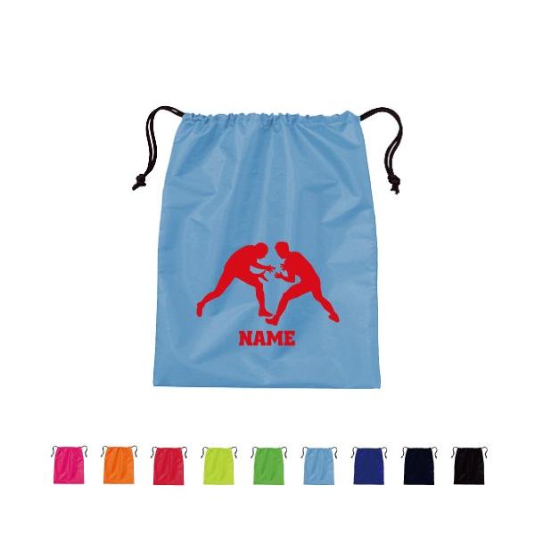 名入れシューズバッグとは？巾着タイプのポリエステルバッグ。室内履きや外履きの専用シューズなどを入れるのに最適なバッグです。スポーツ別のシルエットにお名前が入れられるので、運動部などの部活のチーム名や学校名を入れたり、同好会などの名称を入れた...
