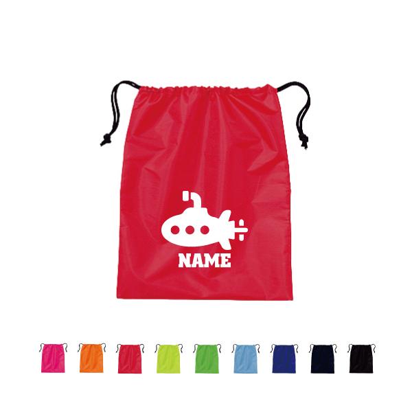 名入れシューズバッグとは？巾着タイプのポリエステルバッグ。室内履きや外履きの専用シューズなどを入れるのに最適なバッグです。シルエットデザインにお名前が入れられるので、部活のチーム名や学校名を入れたり、同好会などの名称を入れたりとさまざまな使...