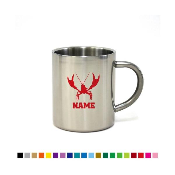 ステンレス魔法瓶構造で飲み頃温度が長持ち真空断熱のステンレスで保温性・保冷性も抜群。コーヒー紅茶、アイスコーヒーや冷たいお水でも、お飲み物をいつでも最適温度でいただけるすぐれもの。さらに、ワンポイントシルエットにお名前を入れられます。個人名...