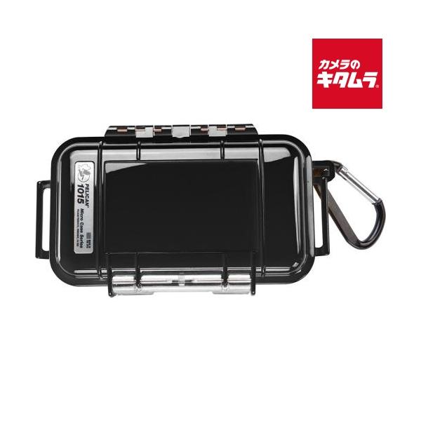 【発売日：2025年02月13日】[送料無料][保護ケース`カメラバッグ`カメラケース`PERICAN`ペリカン1015マイクロケースブラッククリア[1015-005-100]]