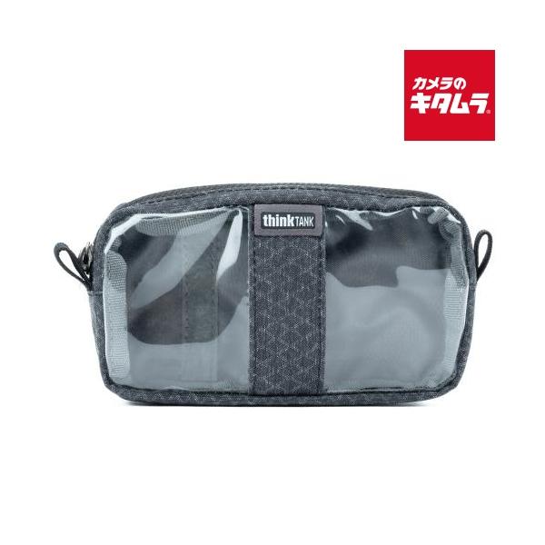 【発売日：2023年10月06日】[3,980円(税込)以上のご注文で送料無料][`THINKTANK`シンクタンクフォトケーブルマネージメント5アクセサリー用ポーチグレー/クリア]