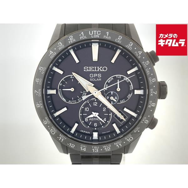 【発売日：2026年03月03日】[送料無料][当社中古時計1年保証付き]商品名：セイコー アストロン ブラック SBXC037/5X53-0AB0 チタンブランド：セイコーシリーズ：アストロンモデル：SBXC037カラー：ブラック系風防：...