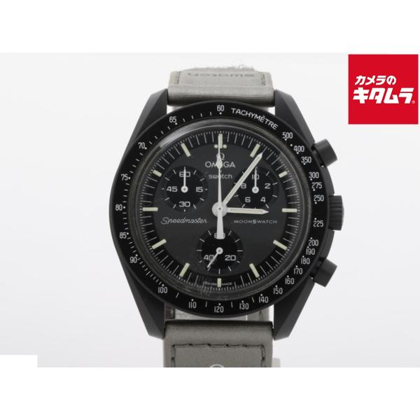 【発売日：2025年12月05日】[送料無料][当社中古時計1年保証付き]商品名：スウォッチ ミッショントゥマーキュリー オメガxスウォッチ ブラック S033A100 バイオセラミックブランド：スウォッチシリーズ：ミッショントゥマーキュリ...