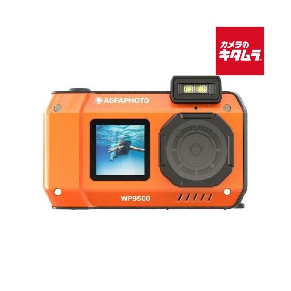 【発売日：2025年09月19日】[送料無料][`アグファ`浅沼商会`AGFAWP9500OR防水デジタルカメラオレンジ`]
