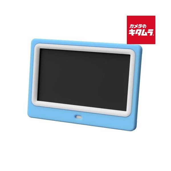 【発売日：2022年12月31日】[送料無料][`greenhouse`グリーンハウス7インチデジタルフォトフレームブルー]